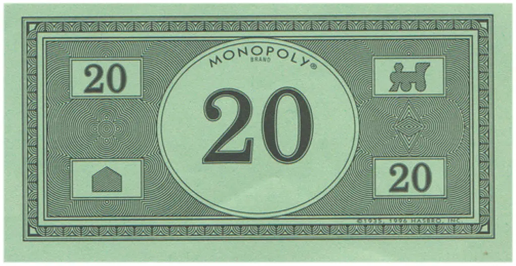 Les billets au Monopoly : distribution, billets à imprimer et à colorier